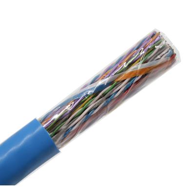 China Indoor Outdoor 25 Pairs Multi Pair Telephone Cable Cat6 Utp Lan Ethernet for sale