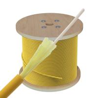 China OEM / ODM FTTH Drop Cable Single Mode Duplex Indoor GJFJV G652D 3mm Diameter for sale