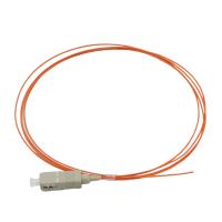 China Small Loss 0.9mm 9/125 Fiber Cable Cord MM Simplex 1.5m SC UPC/PC for sale
