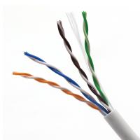 China Cat5e Oxygen Free Copper High Speed 8cores Indoor Lan Cable PVC / LSZH Jacket for sale