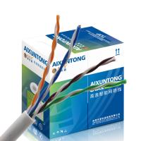 China 1000Ft 305M Coiled Cat5E Utp Ftp Lan Cable With Pull Box Packing for sale