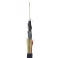 China SM G657A Overhead Aerial Dielectric Fiber Optic Cable ADSS 12 24 48 96 144 Core for sale