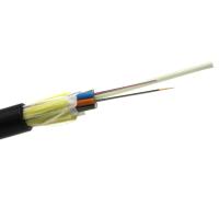 China Single / Double Jacket Self Supporting Fiber Optic Cable G652D 24 32 48 72 96 144 Core for sale