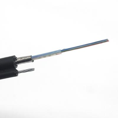 China 2-24 Fibers Fig 8 Outdoor Aerial Fiber Optic Cable GYXTC8S for sale