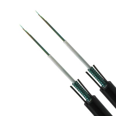 China GYXTW Direct Burial Armored Cable , 12 Core Fiber Optic Cable for sale