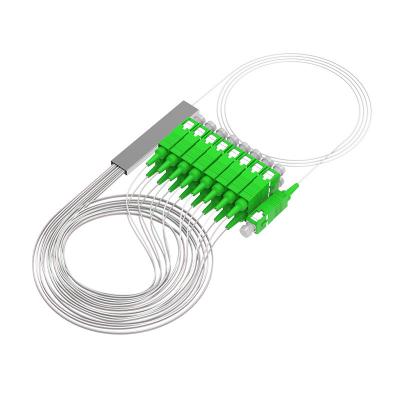 China 1x4 1x8 1x16 Fiber Optic Plc Splitter With Connector SC / APC SC / UTP  1 Meter for sale