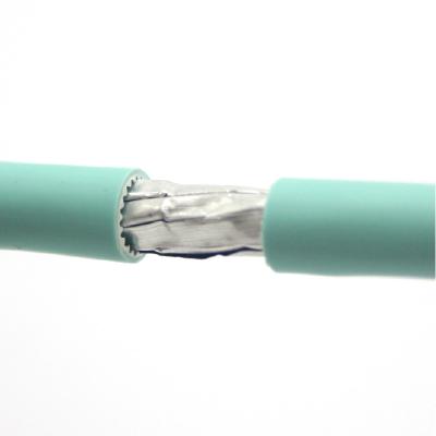 China Symmetrical Indoor Ethernet Cable Shielded Twisted Pair CAT6A Communication for sale
