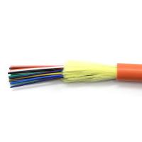 China Wholesale Bundle 12 / 24 Core GJFJV Fiber Optical Cable Indoor Multimode Multicore for sale