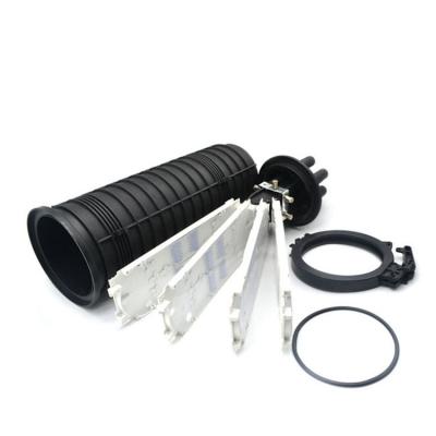 China Dome Type 24-144core Fiber Optic Splice Closure Optical Fiber Cable Joint Enclosure for sale