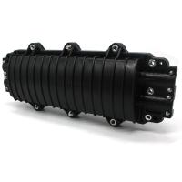 China Outdoor Horizontal 12 - 48 Core Fiber Optic Joint Enclosure Box Support PLC Splitter for sale