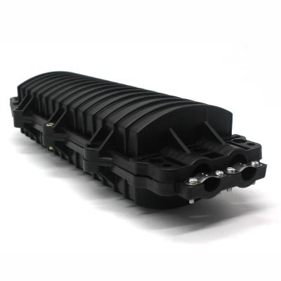 China 48 Core Optical Fiber Splice Box Horizontal Type Waterproof For FOSC Telecom for sale