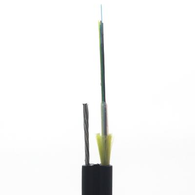 China 2 4 6 8 12 Core Aerial Figure 8 Optical Fiber Cable With Steel Messenger Gyxtc8y for sale