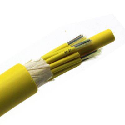 China 1-144 Core MM Indoor Fiber Optic Cable Tight Buffer OM1 OM2 OM3 BOC Multi-Purpose for sale