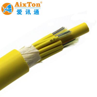 China GJBFJV GJBFJH Breakout Indoor Optical Fiber Cable 2-144 Core Fiber Drop Cable for sale