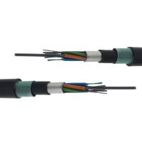 China 48 96 144 Core GYTA53 Direct Burial Fiber Optic Cable For Outdoor Installation for sale