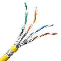 China Cat7 Cat6a FTP Internet Cat8 Patch Cord Cat 7 Outdoor Lan Network Ethernet Cables for sale