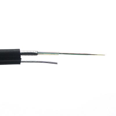 China GYXTC8Y 4 6 8 12 Core Aerial Figure 8 Fiber Cable Uni-Tube Non-Armored Fiber Optic Cable for sale