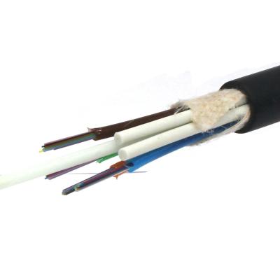 China G652 G657 OM1 OM2 OM3 OM4 Optic Fiber Cable Multi Tubes Non Armored Duct Aerial Installation for sale