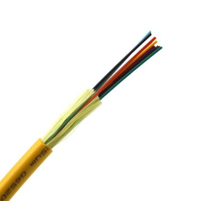 China 1-24 Core Indoor Tight Buffer Gjfjv GJFJH SM Om3 Om4 Fiber Optic Cable Factory for sale