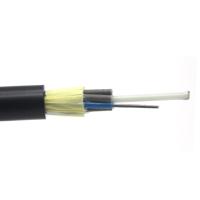 China Outdoor Singlemode Single Fibra Adss 2km 4km Every Drum 100m Span Adss Cable for sale