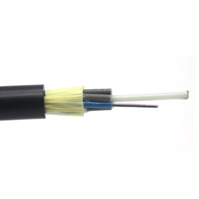 China Outdoor Singlemode Single Fibra Adss 2km 4km Every Drum 100m Span Adss Cable for sale