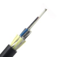 China Outdoor Use G652D Single Double Jacket All Dielectric Self-Supporting ADSS Fiber Optic Cable for sale