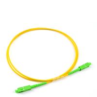 China Singlemode/Multimode Simplex/Duplex Fiber Optic Patch Cord SC/FC/LC/ST/MTRJ/MU/DIN UPC APC Connector for sale
