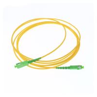 China Single Mode Simplex 5meters Length SCUPC-SCAPC SCAPC-SCAPC Fiber Optic Patch Cord for FTTH for sale