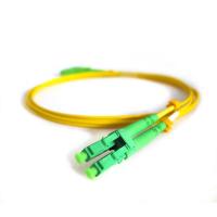 China Single Mode 9/125 Duplex SC/UPC Fiber Optic Patch Cord with LSZH Jacket Connector for sale