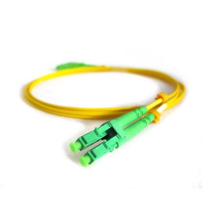 China Single Mode 9/125 Duplex SC/UPC Fiber Optic Patch Cord with LSZH Jacket Connector for sale
