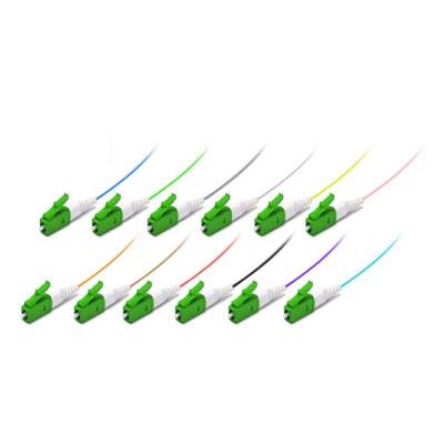 China LC Fiber Optic Patch Cord OM3 OM4 Simplex Duplex LC APC Single Mode Fiber Jumper for sale