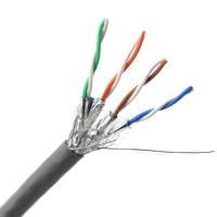 China SFTP Cat7 Cat 7 Cat6a Cat8 Network Lan Cable Fast Transmission Low Loss 100m 305m Per Roll for sale