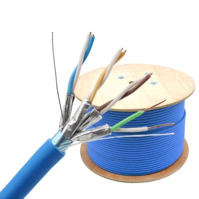 China Wholesale Pure Copper 4PR Twisted Ethernet Cable Cat7a Cat7 Cat8 SFTP Cable Network Cable Cat 7 Supplier for sale