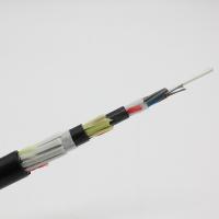 China Triple Jacket 48 Core ADSS Fiber Optic Cable Single Mode G652D FRP 2.5mm 100m Span Length for sale