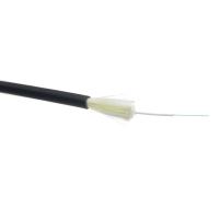 China GJFJV Single Mode 3mm Plastic Fiber Optic Cable Tight buffered LSZH Outer Jacket Materail for sale