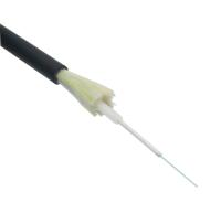 China OEM FTTH Cable Single Mode Duplex Indoor GJFJV G652D 3mm Diameter Fiber Optic Cable for sale