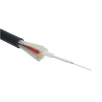 China Indoor Tight Buffered Fiber Optic Cables 3mm Plastic LSZH GJFJH GJFJV 2 Core Multimode for sale