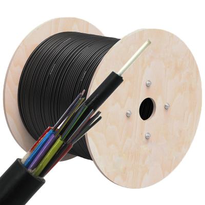 China GYFTY 1+6/2.0 G652D 24 Core Optic Cable Manufactures Single Mode Fiber Cable for sale
