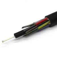 China Overhead GYFTY Fiber Optic Cable with PE Outer Jacket in Single Mode for sale