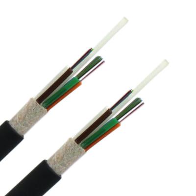 China GYFTY Outdoor Fiber Optic Cable With 24F 12 36 72 96 144 Core Single-Mode G652D G657A1 A2 for sale