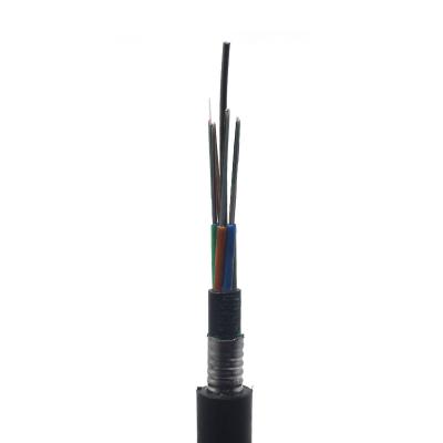 China 144-288 Cores Double PE Jacket Fiber Optic Cable GYTA53 GYTY53 with Steel Armour for sale