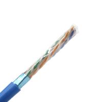 China Cat 6 6A indoor Lan Cable Twisted Pair UTP STP FTP 23AWG 0.56mm BC 1000ft Waterproof Cable for sale