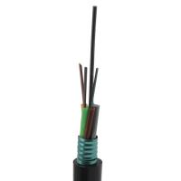 China Outdoor Armoured Cable GYTS Fiber Optical Cable Multi Mode Corrugated Steel Tape for sale