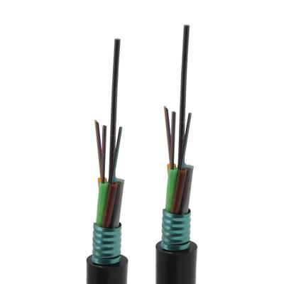 China Outdoor GYTS Optic Cable Armoured Single Mode Central Loose Tube Direct Burial for sale
