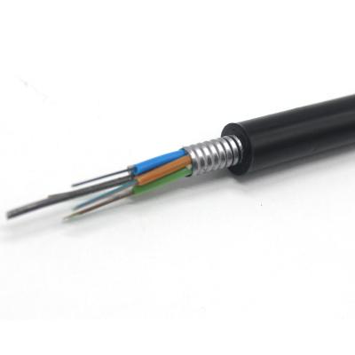 China Aluminum Tape Armor Layer Gyts Compact Optical Cable Assurance for Aerial and Duct for sale