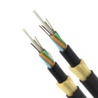 China Outdoor Aerial Light ADSS fiber optic cable 24 48 72 96 144 core ADSS Cable G652D for sale