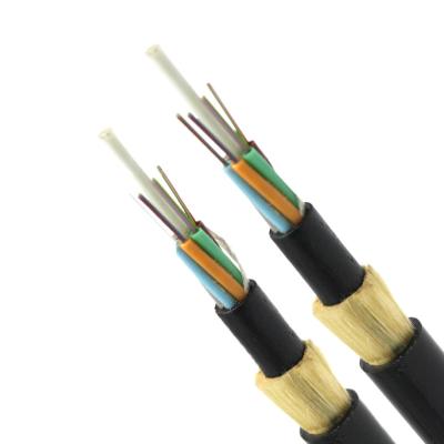 China Outdoor Aerial Light ADSS fiber optic cable 24 48 72 96 144 core ADSS Cable G652D for sale