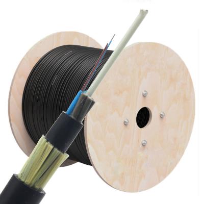 China Adss Aramid Yarn 24core 48core 72core 96core 80m 100m 120m 150m 200m Span Fibre Adss for sale