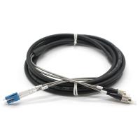 China Outdoor Waterproof Tactical Fiber Cable Connector ODC 2/4 Cores Plug Armored Patch Cord for sale