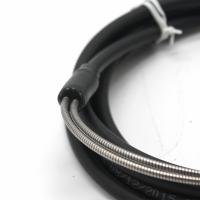 China FTTH G652D 5M 10M 20M Armored Fiber Patch Cord with 7.0 mm Cable Jacket Diameter and SC/APC-SC/APC Assembly for sale